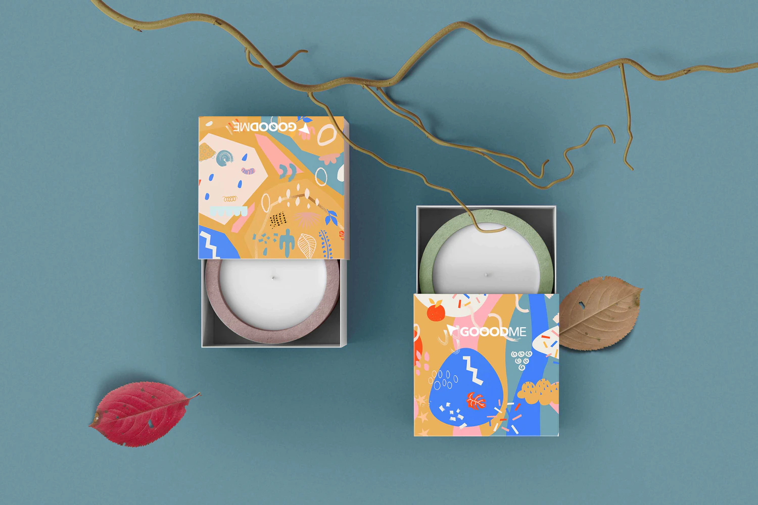 3058 10款文创品牌产品延伸VI样机PSD模板 _ 果觅网（gooodme）